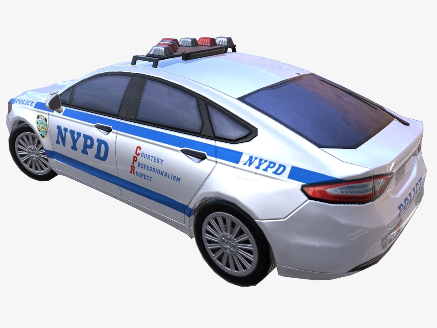 Car 01 Police Nypd 3D - TurboSquid 1441973