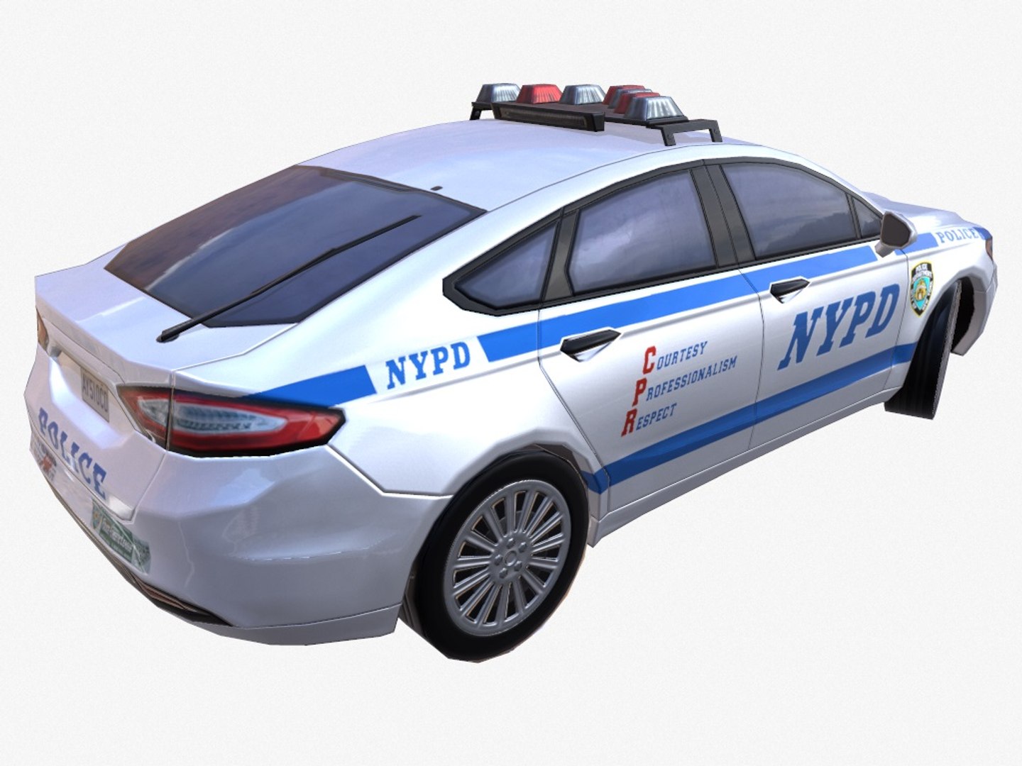 Car 01 Police Nypd 3D - TurboSquid 1441973