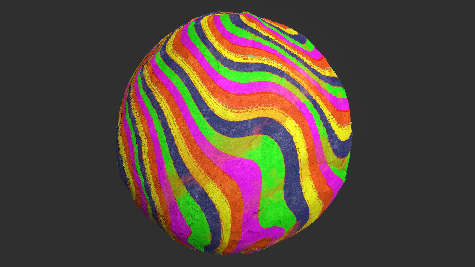 3D Colorful Rock 4k Pbr Textures - TurboSquid 2381917