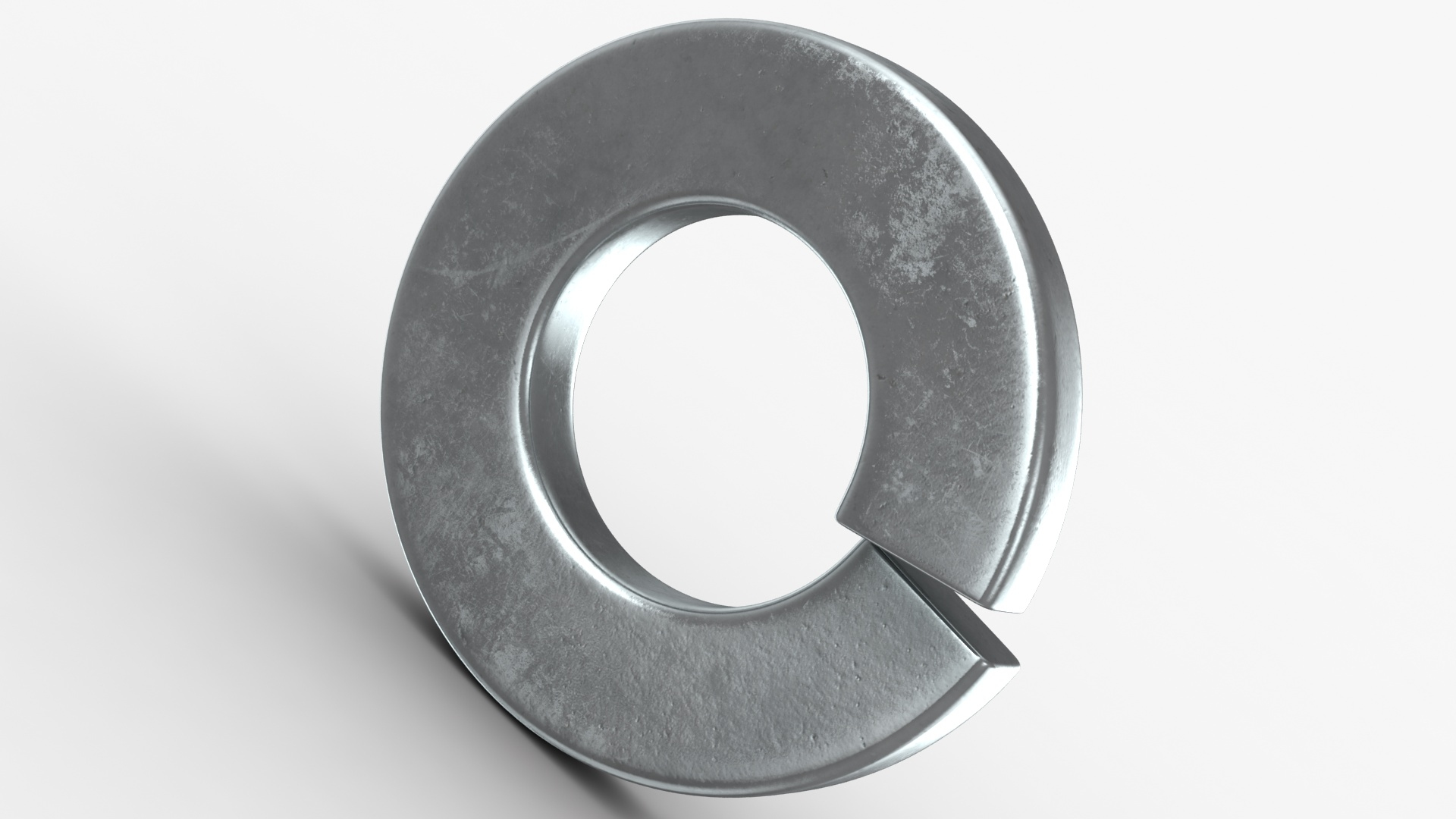Split Washer 3D Model - TurboSquid 1646416
