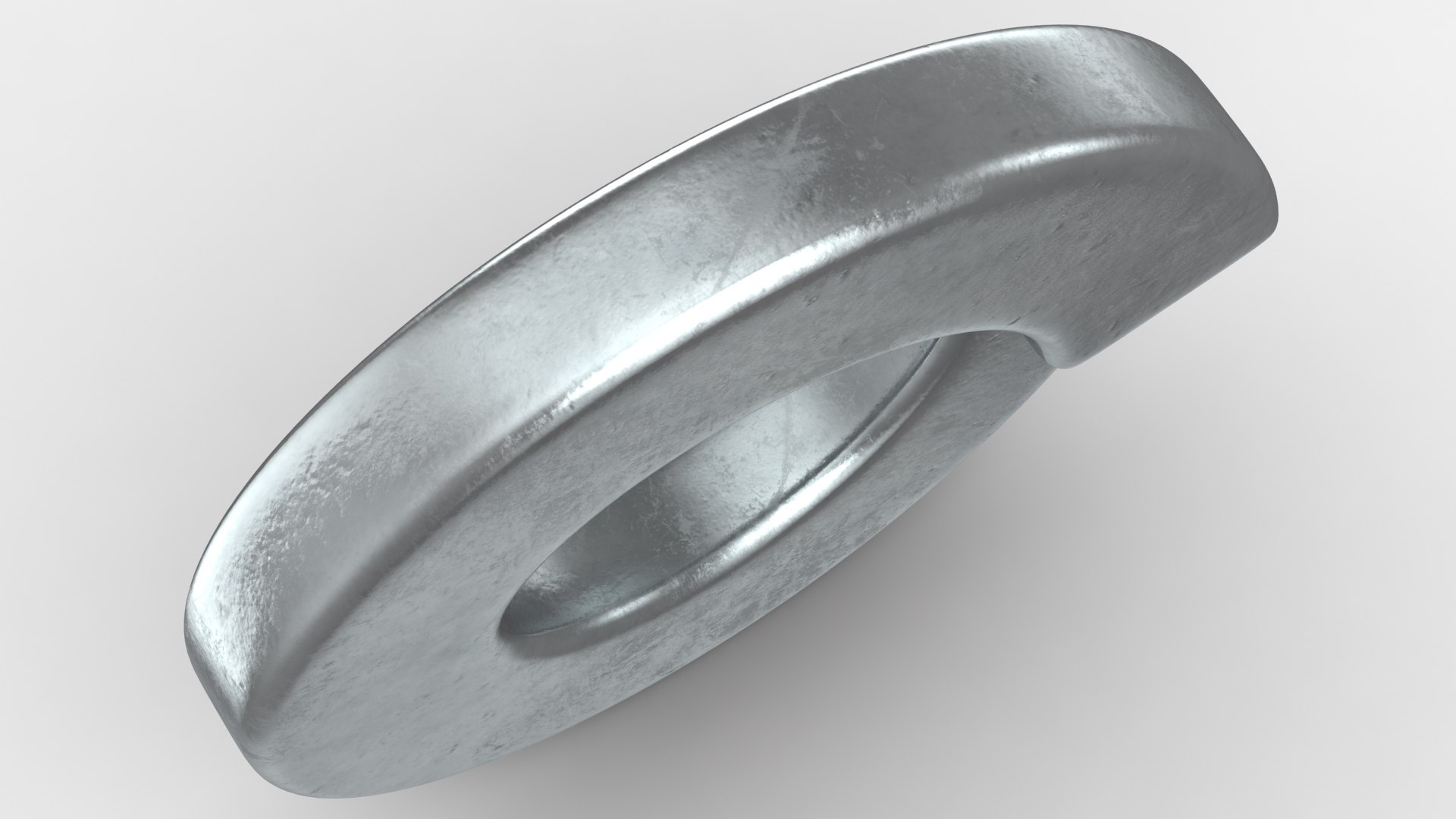 Split Washer 3D Model - TurboSquid 1646416