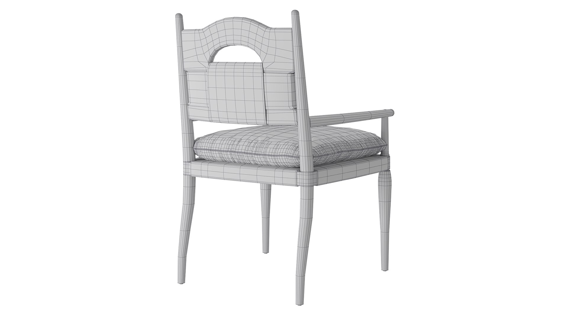 3D Model Gregorius Pineo Dordogne Armchair - TurboSquid 2204758
