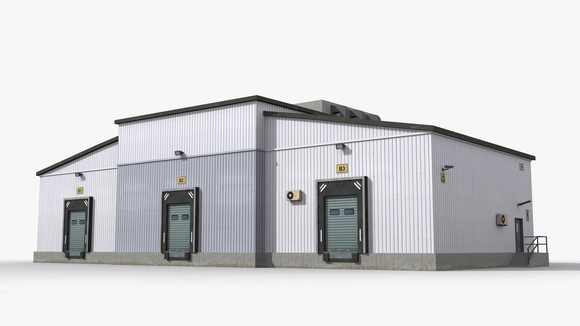 Factory x30 3D model - TurboSquid 2082169