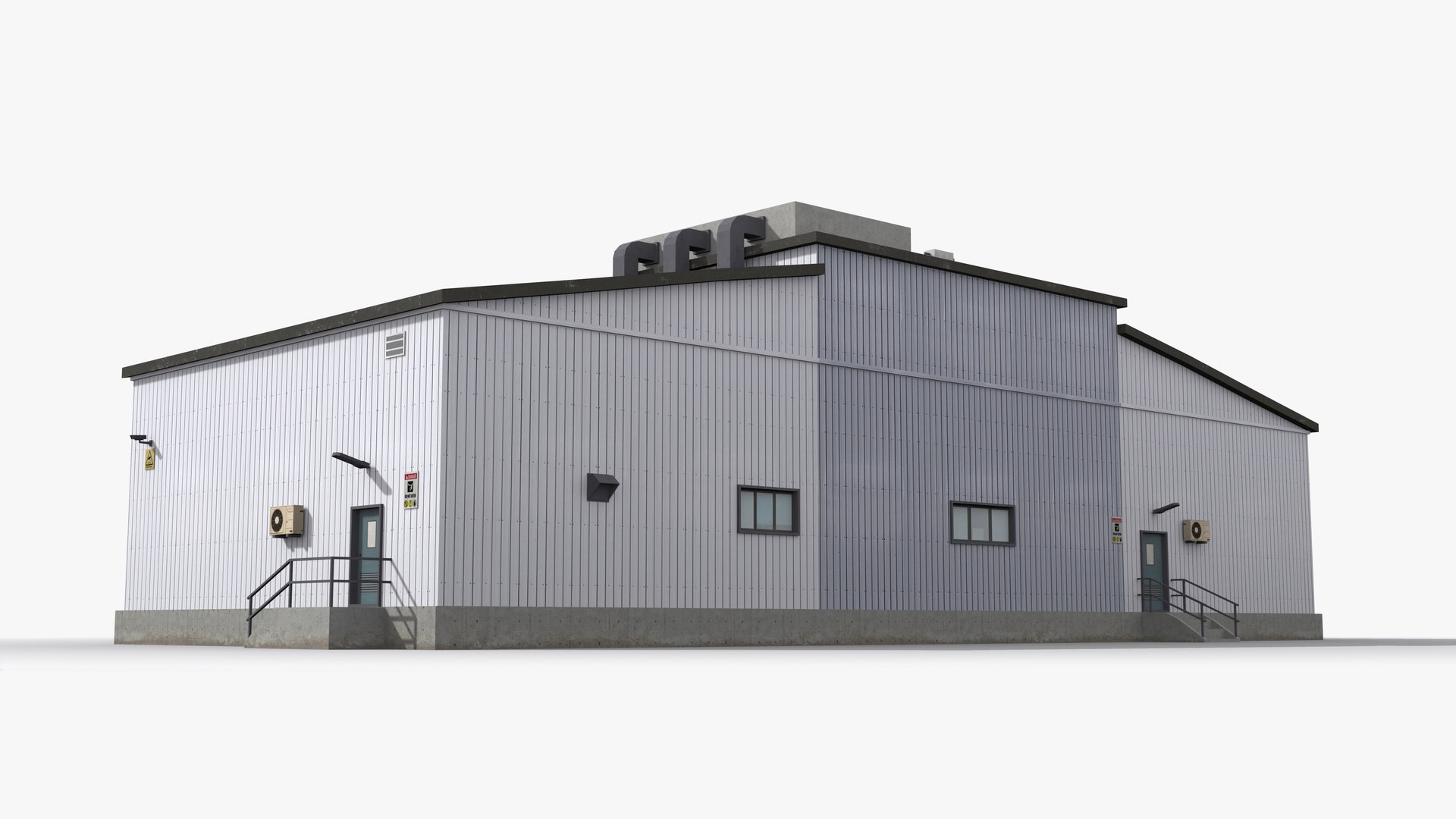 Factory x30 3D model - TurboSquid 2082169