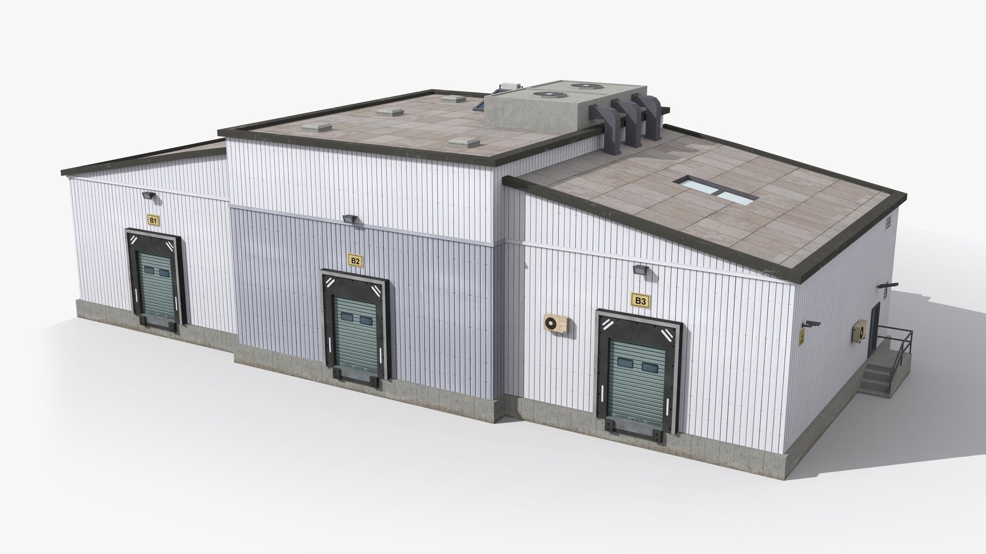 Factory x30 3D model - TurboSquid 2082169