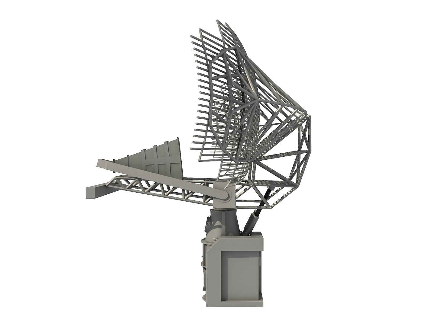 3D Sps-49 Air Search Radar - TurboSquid 1359260
