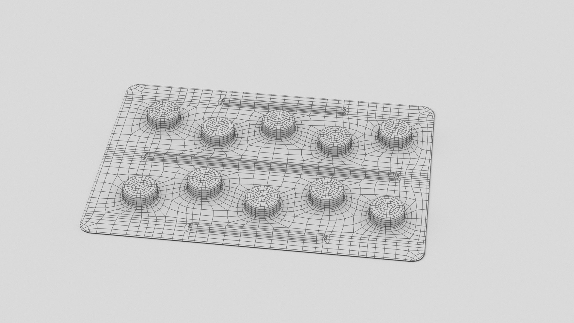 3D Blister Pack With Pills - TurboSquid 1784138