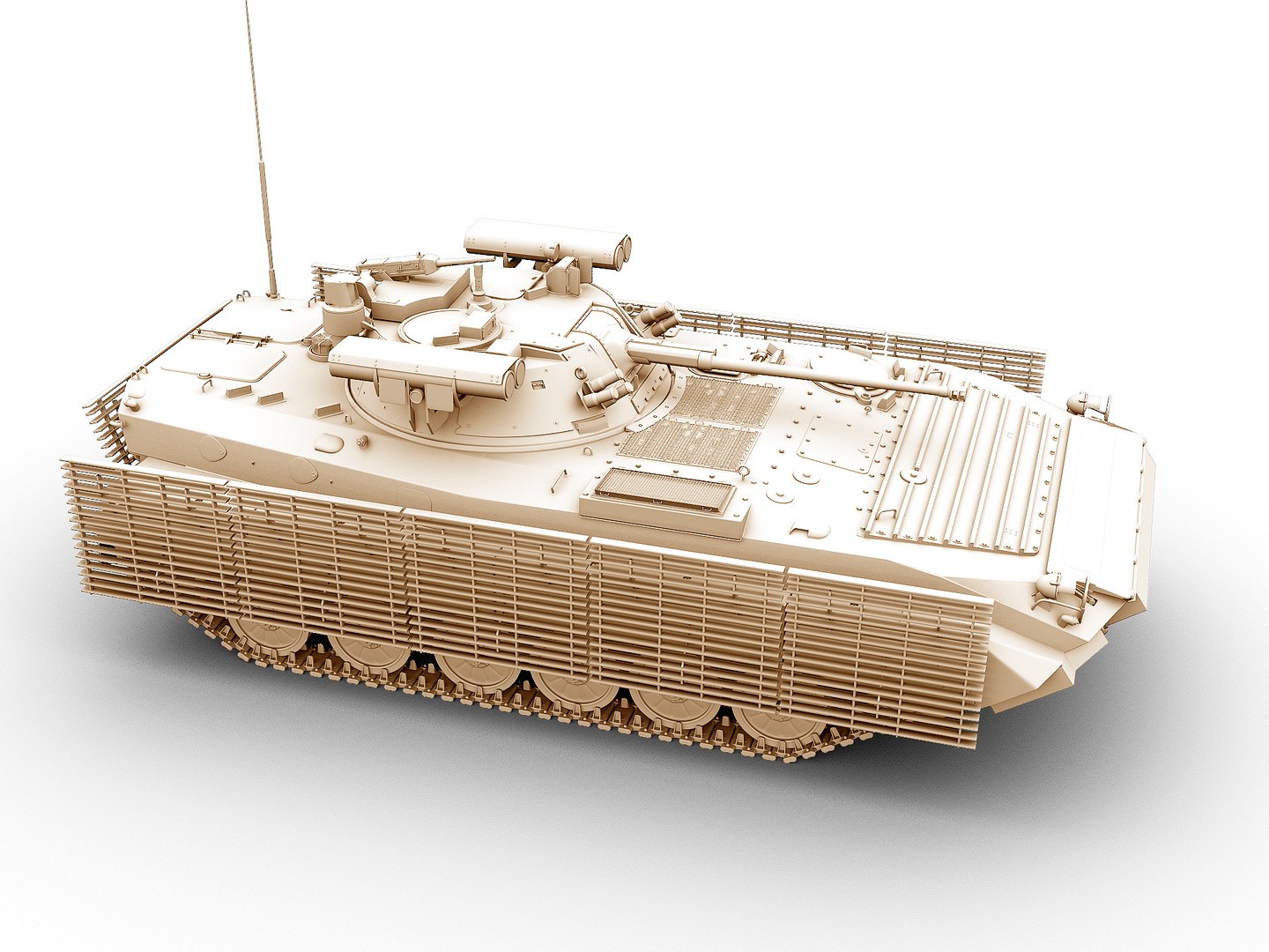 BMP-2M Berezhok 3D Model - TurboSquid 2029952