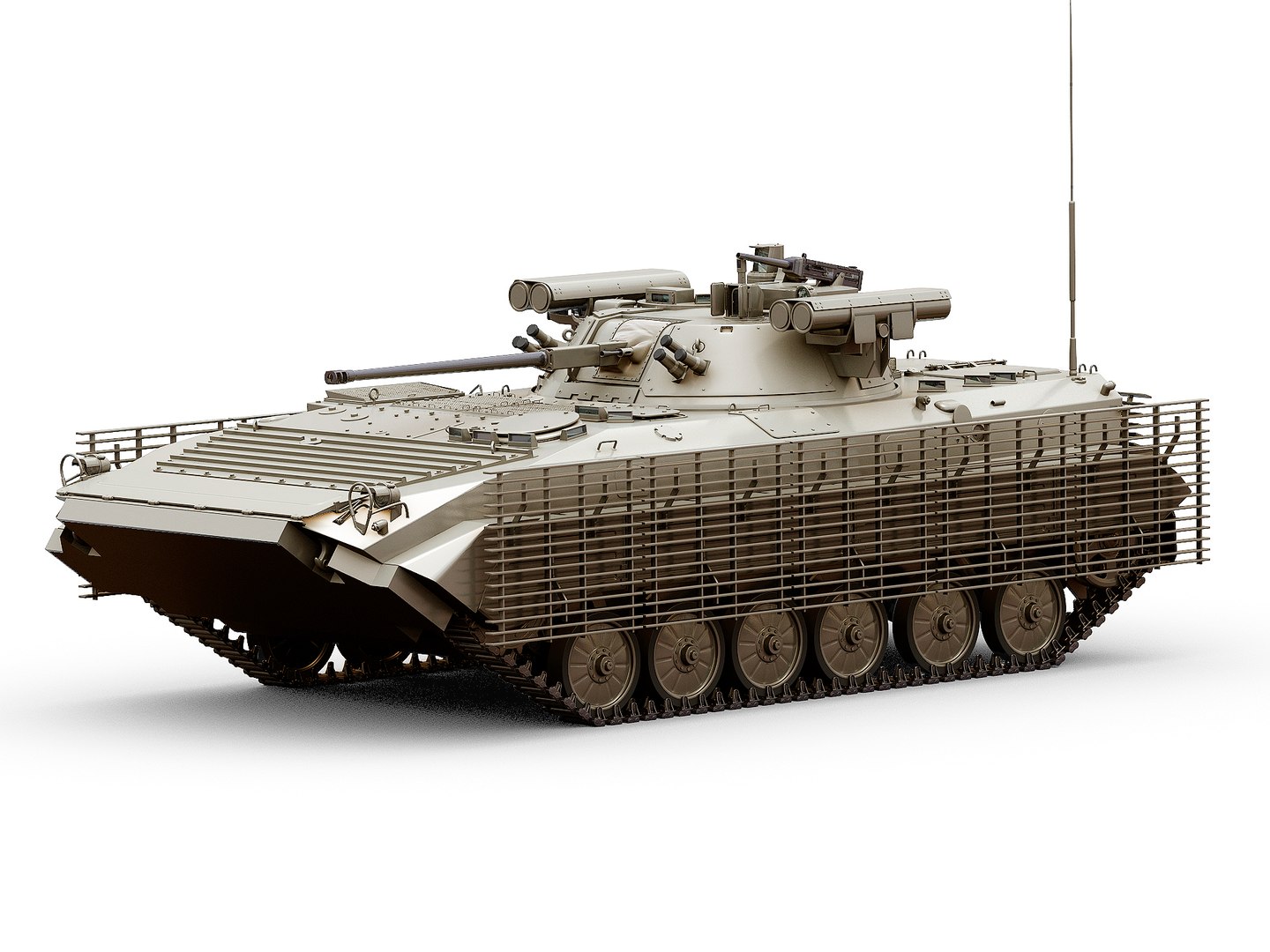BMP-2M Berezhok 3D Model - TurboSquid 2029952