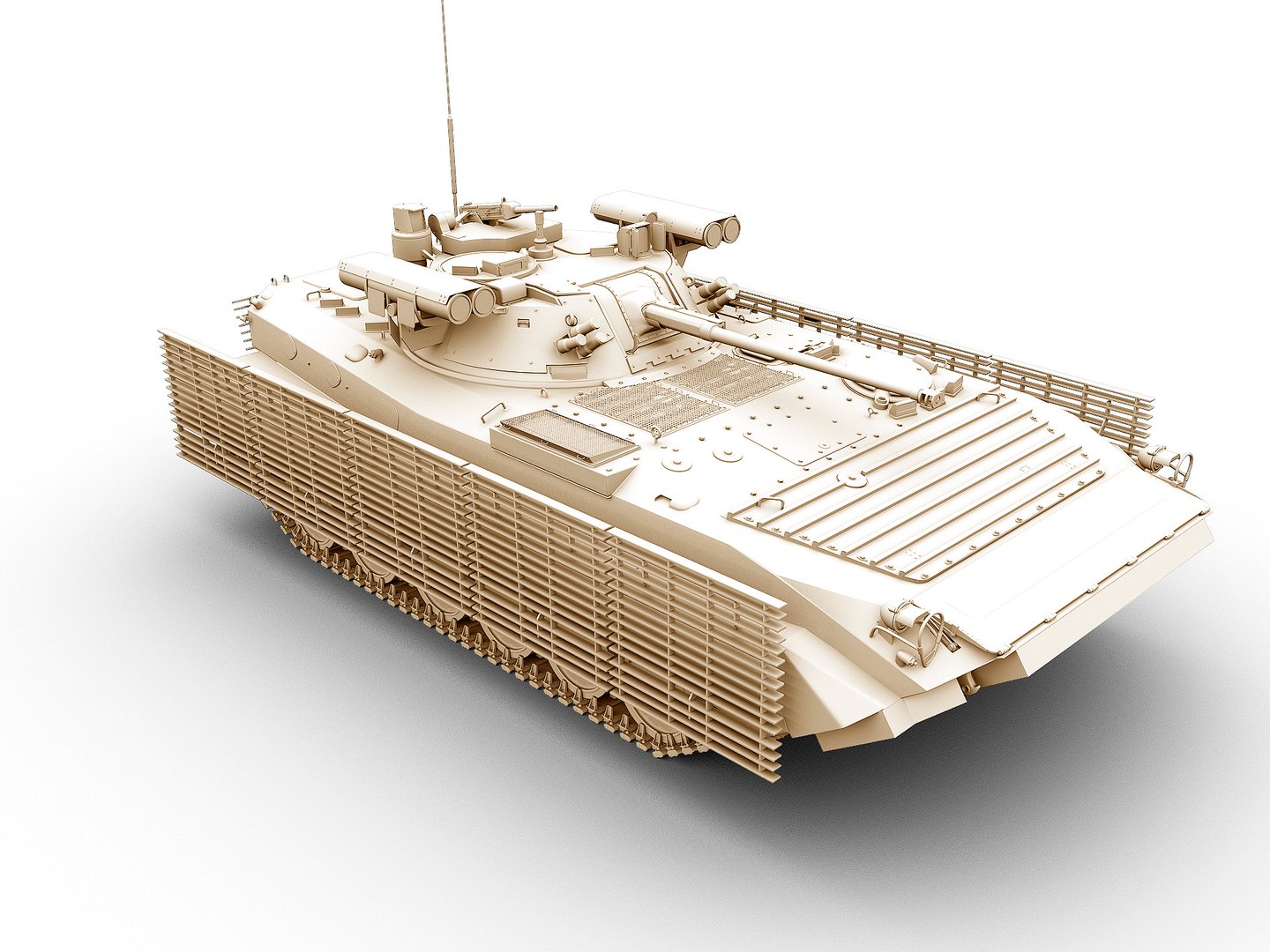 BMP-2M Berezhok 3D Model - TurboSquid 2029952