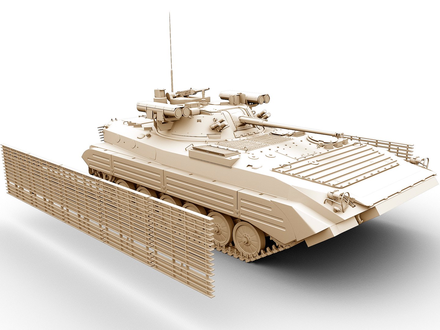 BMP-2M Berezhok 3D Model - TurboSquid 2029952