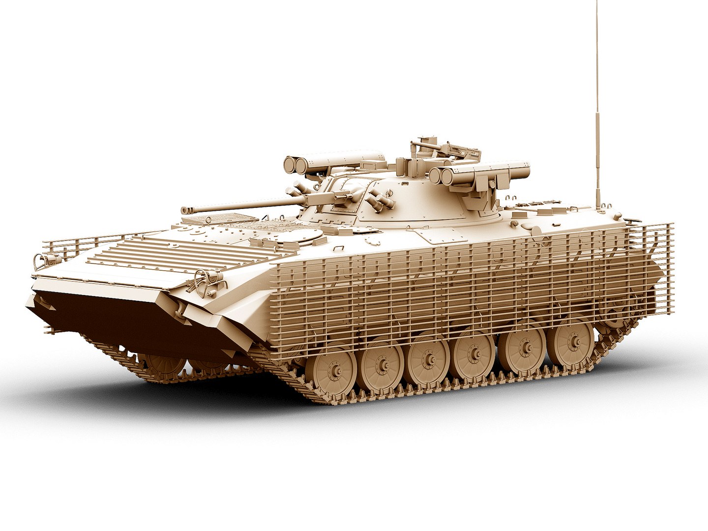 BMP-2M Berezhok 3D Model - TurboSquid 2029952