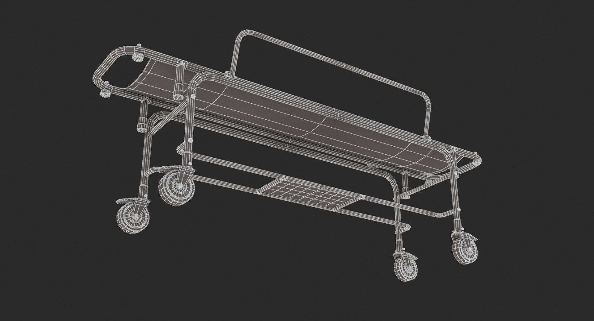 Trolley Hospital 3D Model - TurboSquid 1336573