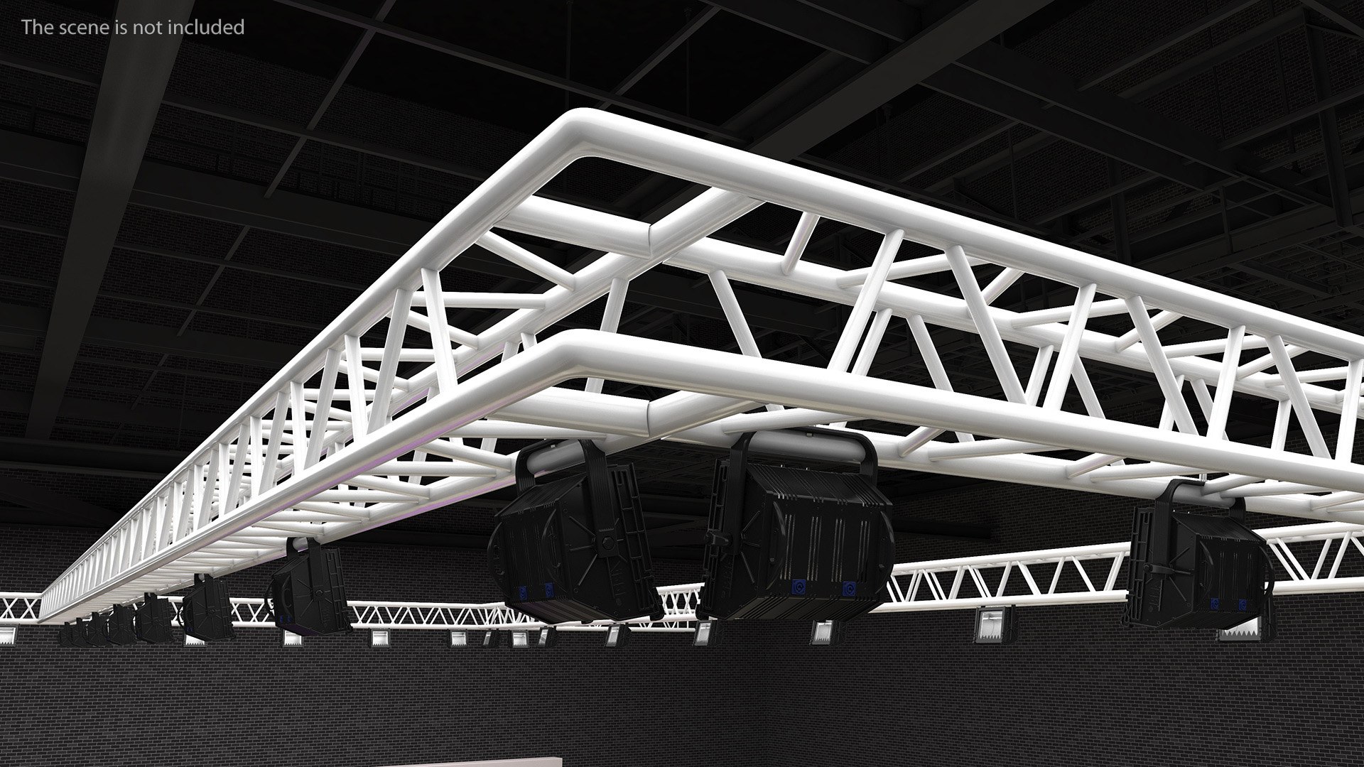 3D Model Show Lights Systems Collection - TurboSquid 2202127