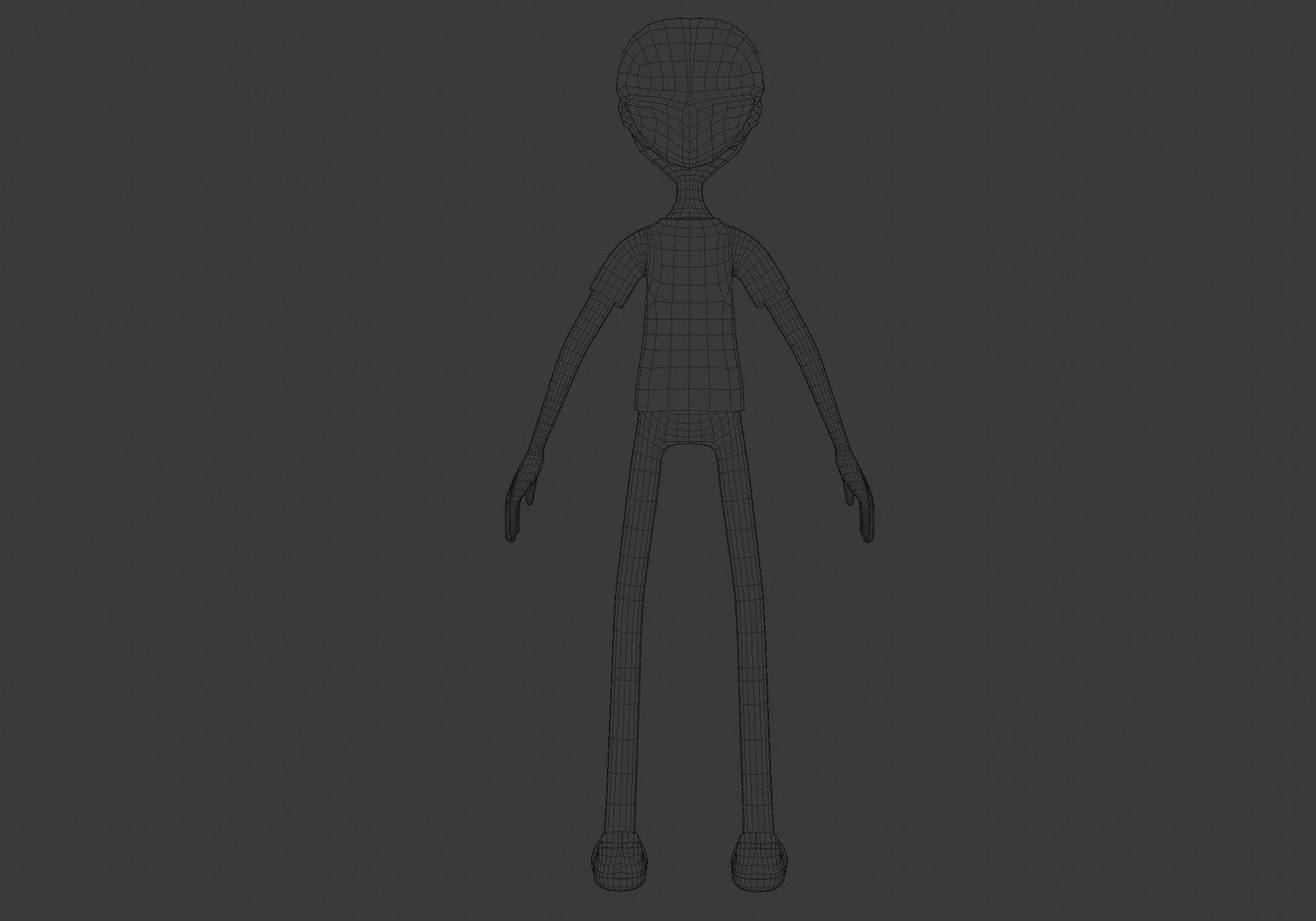 Casual cartoon man model - TurboSquid 1913602