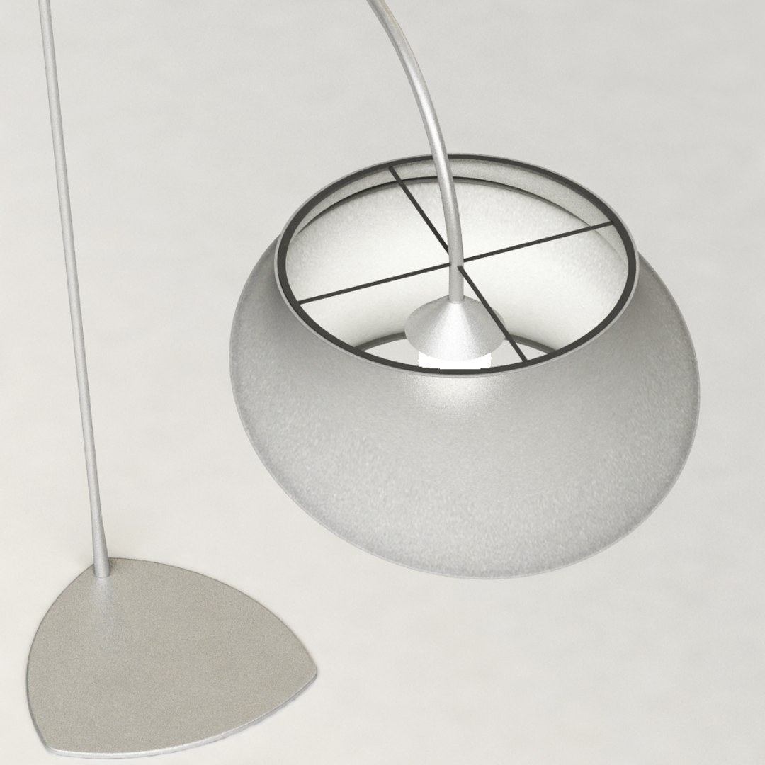 3d calligaris cygnus floor lamp