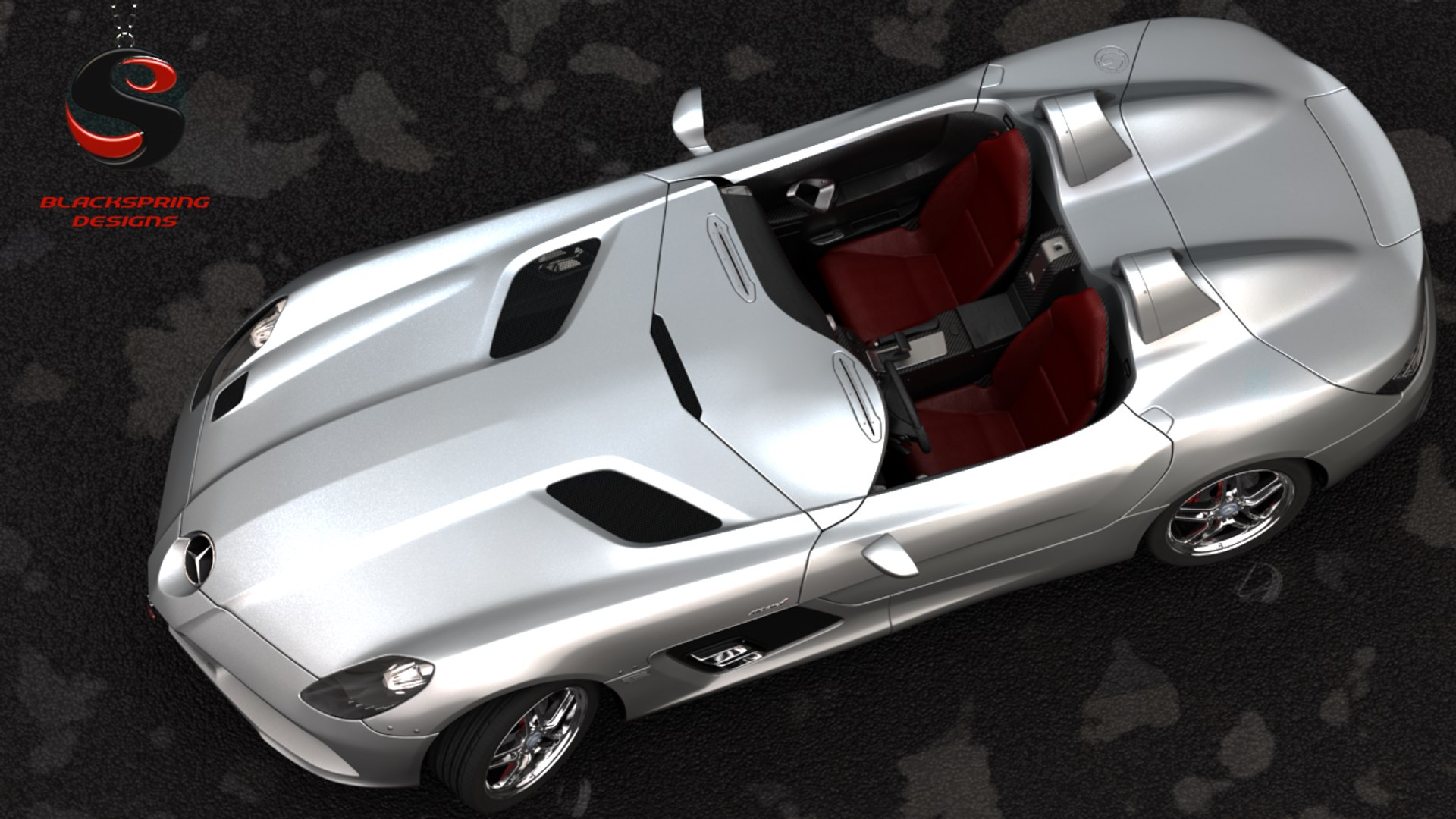 Mercedes-benz Slr Stirling Moss 3d Dwg
