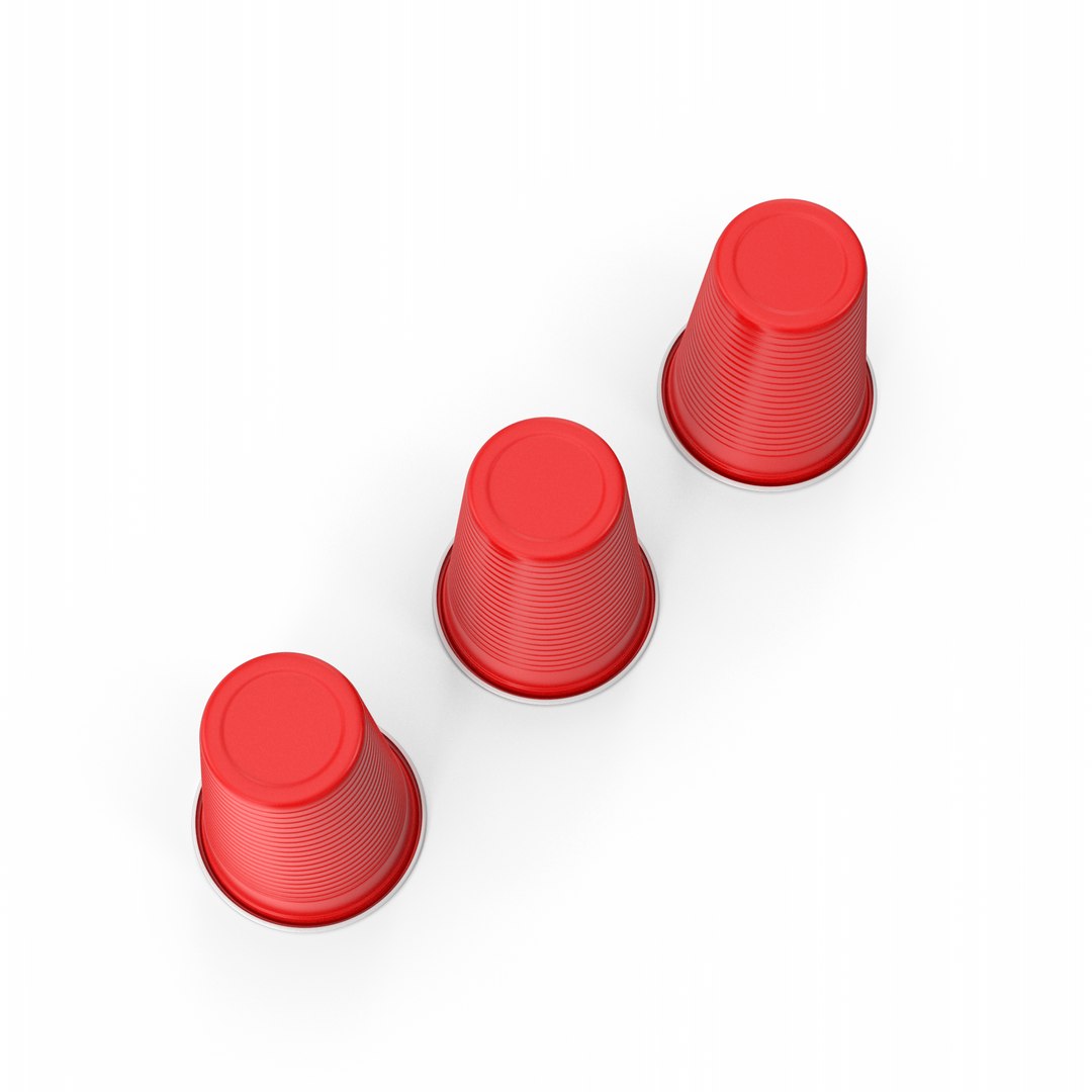 Ball Guessing Cup Game 3D Model - TurboSquid 2221775