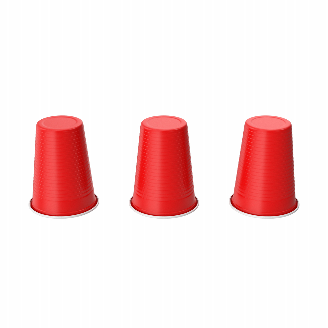 Ball Guessing Cup Game 3D Model - TurboSquid 2221775