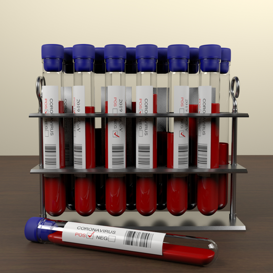 3D test tubes - TurboSquid 1534434