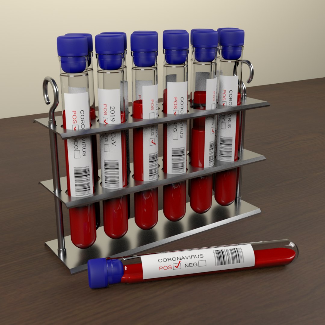 3D Test Tubes - TurboSquid 1534434