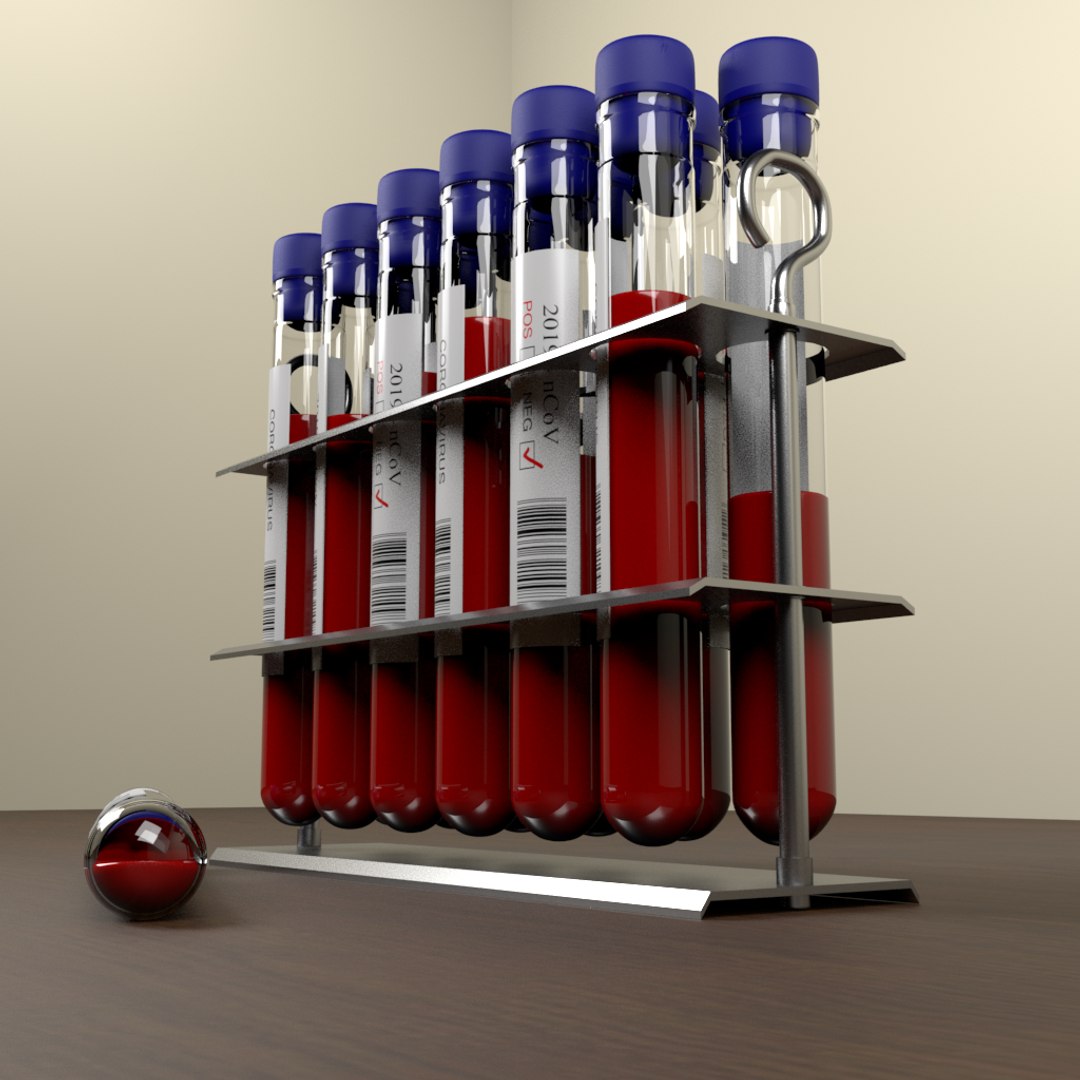 3D Test Tubes - TurboSquid 1534434