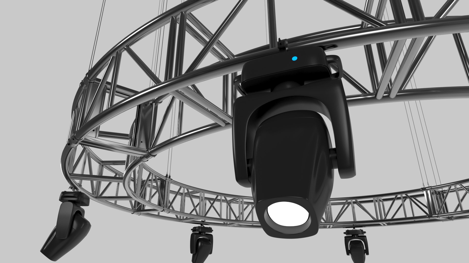 3D Circular Truss Stage Lighting Studio 2 - TurboSquid 2316525