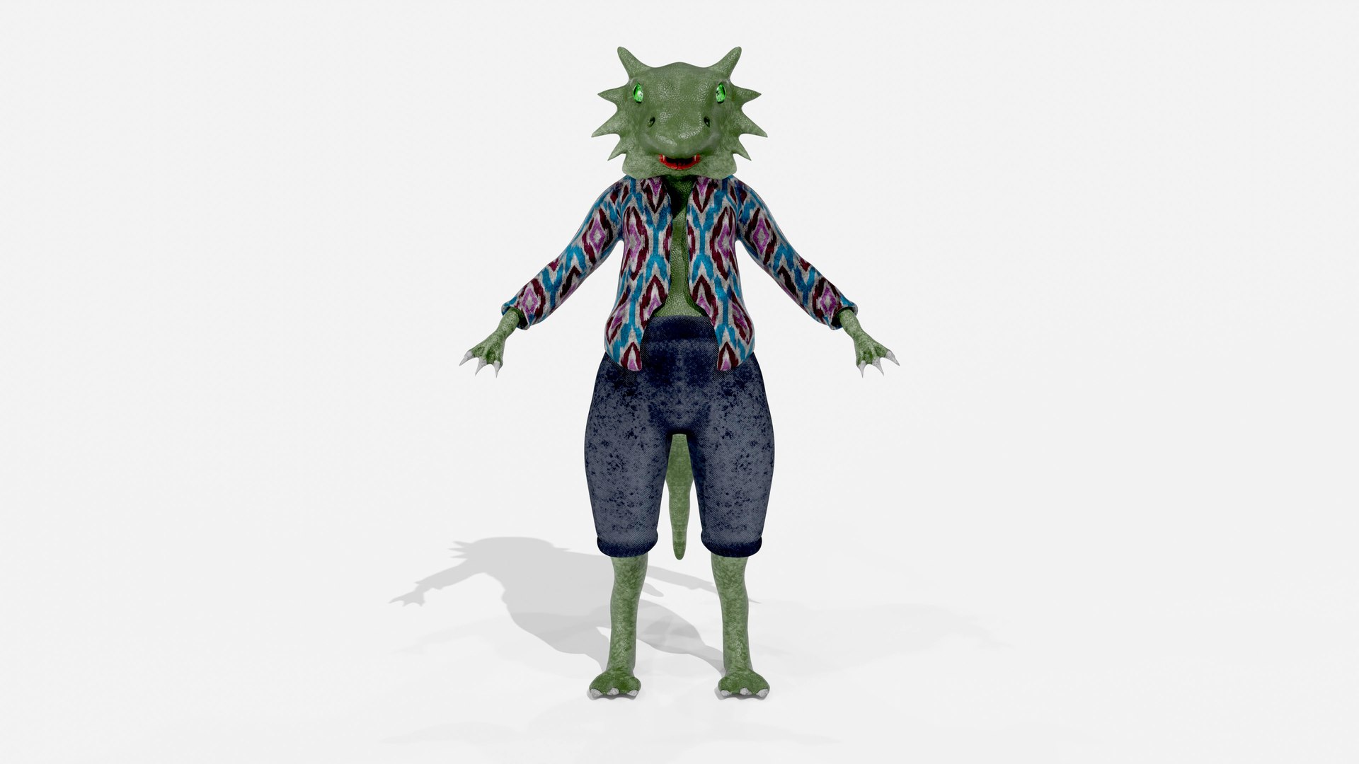 3D Lizard Model - TurboSquid 2243806