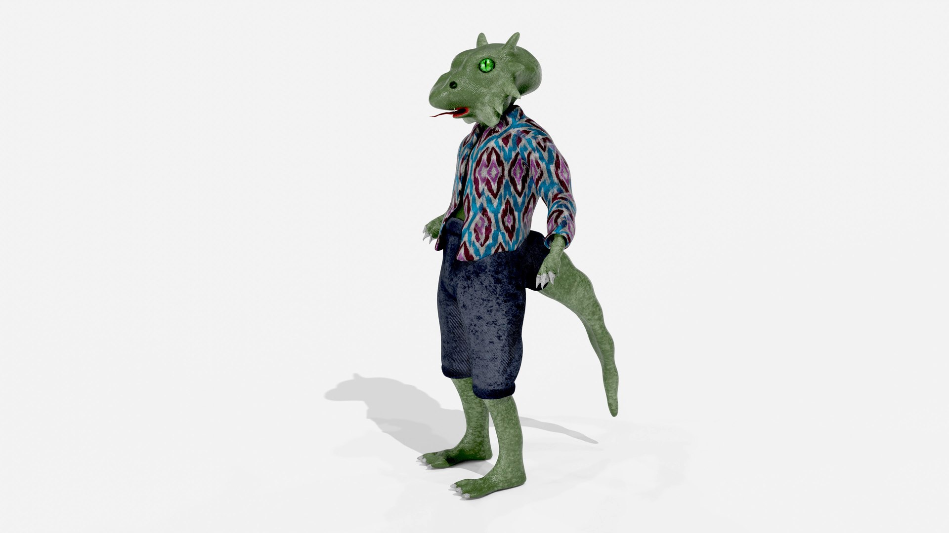 3D Lizard Model - TurboSquid 2243806