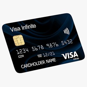 Visa Card Blender Models for Download | TurboSquid