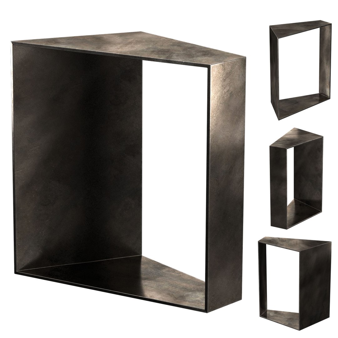 ORIGAMI SIDE TABLE 3D Model - TurboSquid 1943838