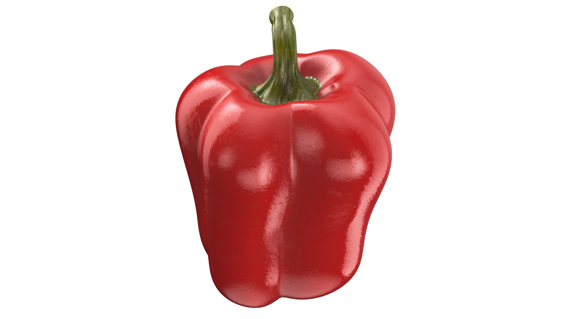 Detailed Red Pepper 3D model - TurboSquid 2027206