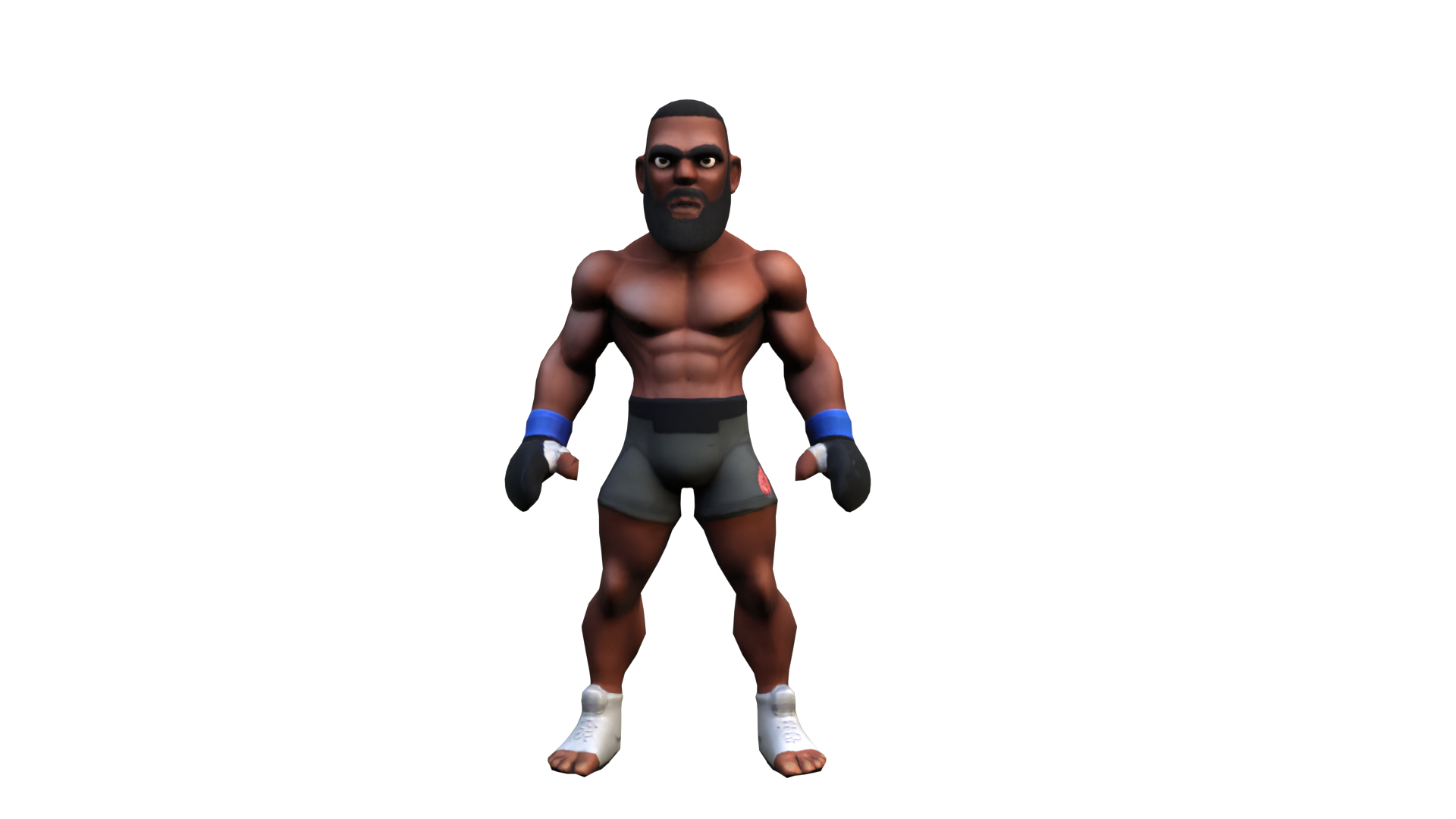 3D Fighter Character Boxer MMA - 3D Model - TurboSquid 2403775