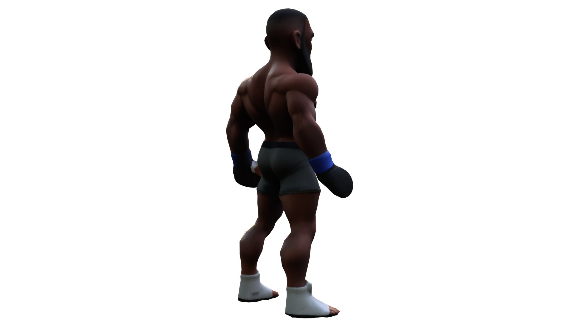 3D Fighter Character Boxer MMA - 3D Model - TurboSquid 2403775