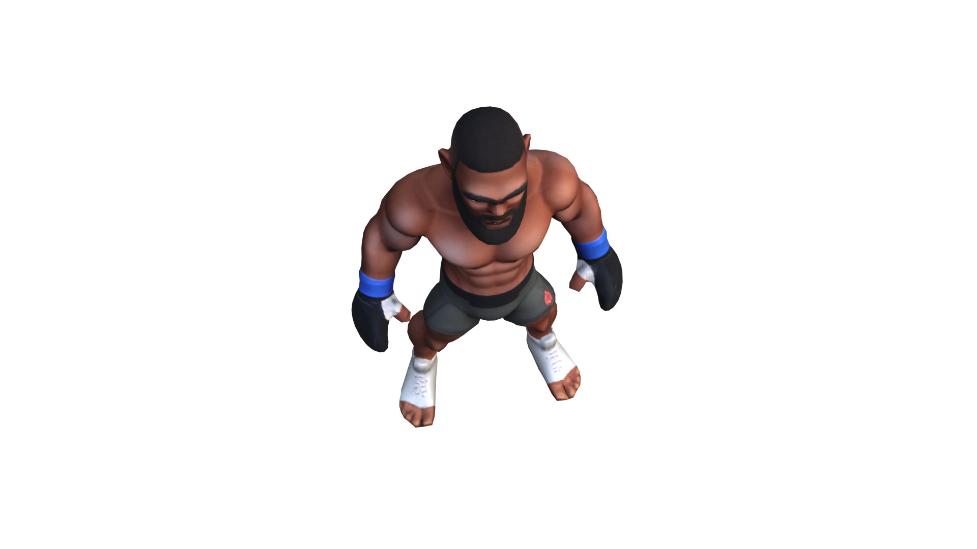 3D Fighter Character Boxer MMA - 3D Model - TurboSquid 2403775