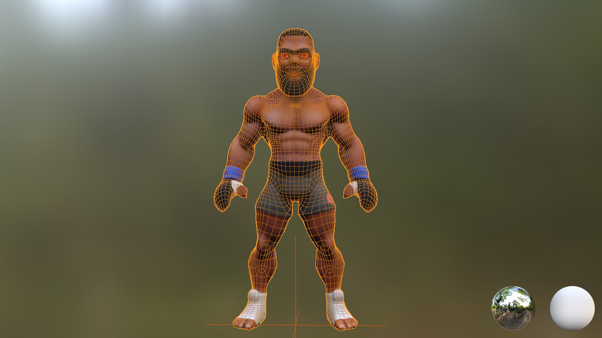 3D Fighter Character Boxer MMA - 3D Model - TurboSquid 2403775