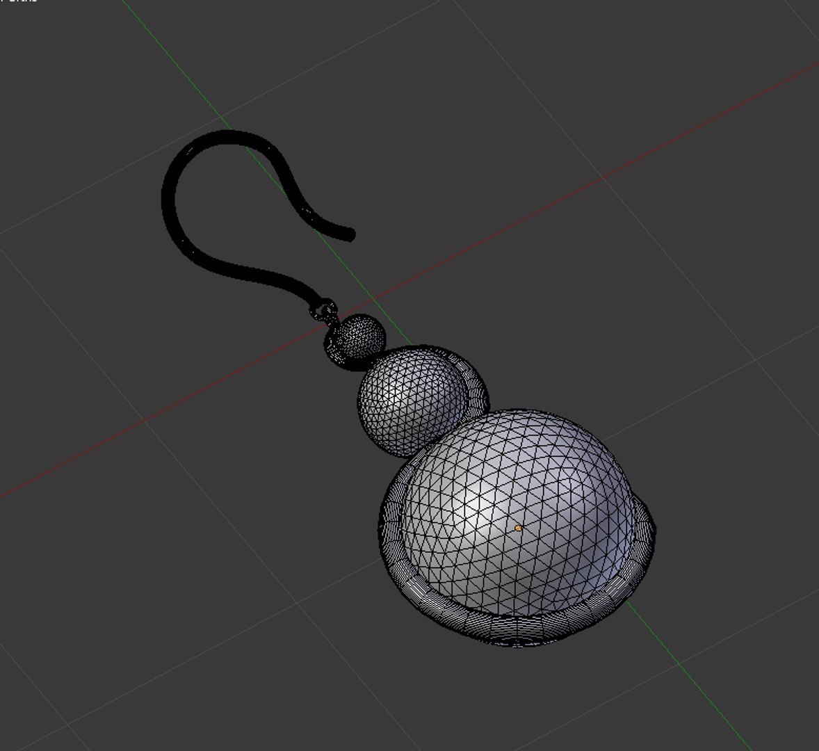 3D Earring Model - TurboSquid 1285780