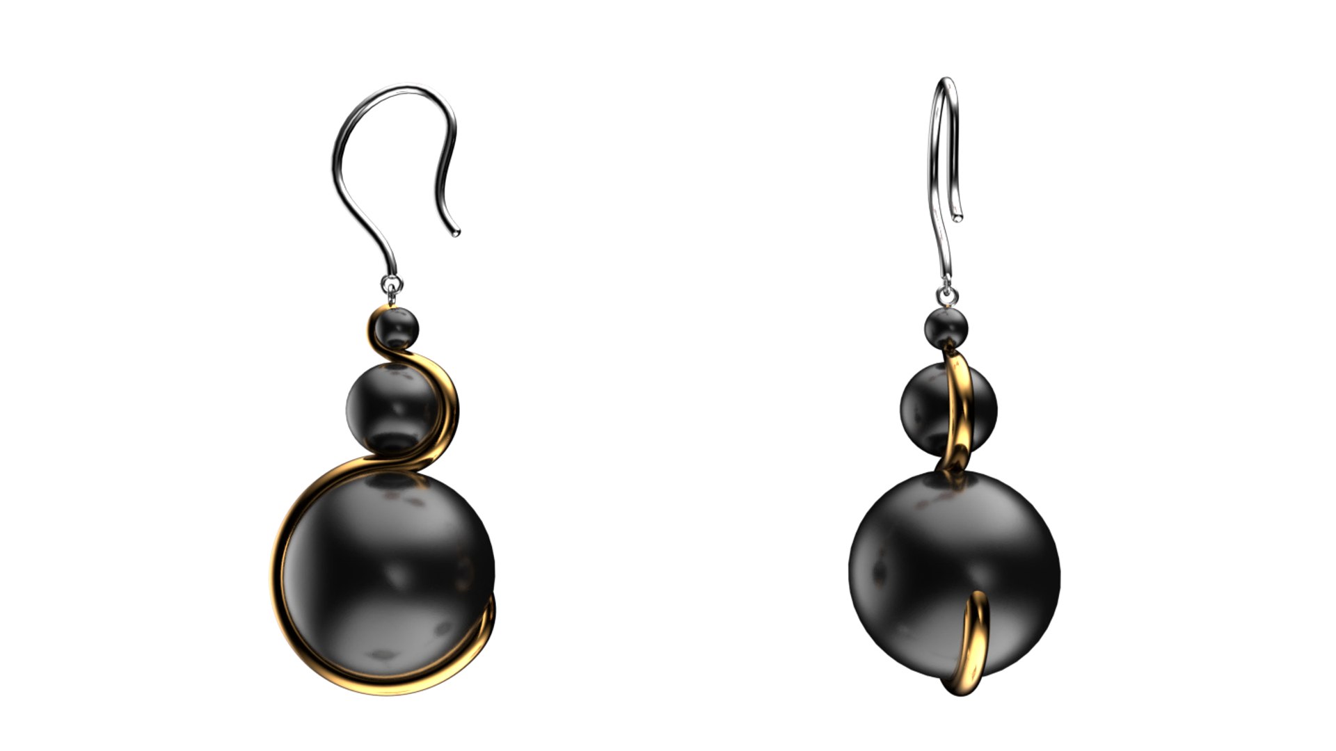 3D Earring Model - TurboSquid 1285780