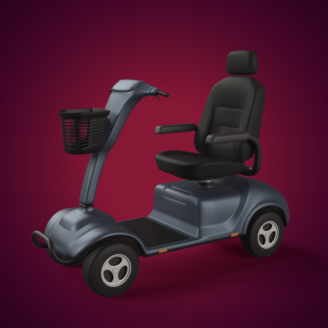 Mobility scooter 3D model - TurboSquid 1186886
