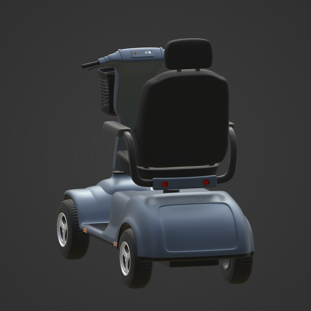 Mobility Scooter 3D Model - TurboSquid 1186886