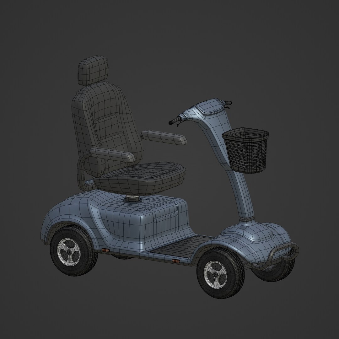 Mobility Scooter 3D Model - TurboSquid 1186886