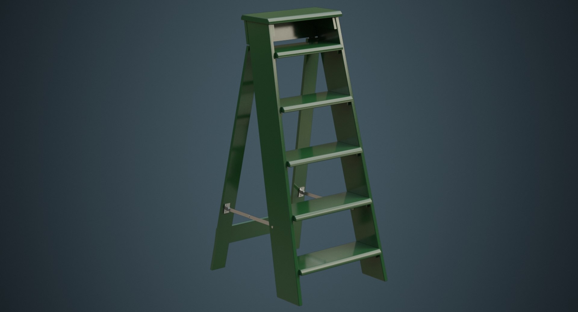 3D Step Ladder 3a - TurboSquid 1443590