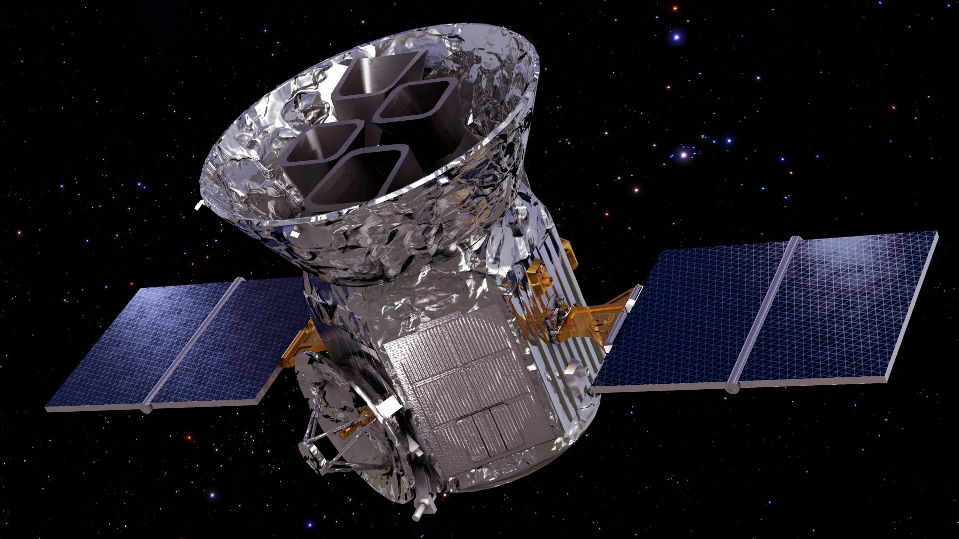 Transiting Exoplanet Survey Satellite 3D Model - TurboSquid 1505338