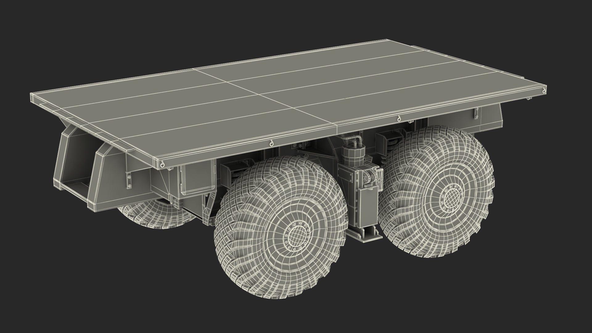 3D Axle Platform Camo 4 - TurboSquid 1524352