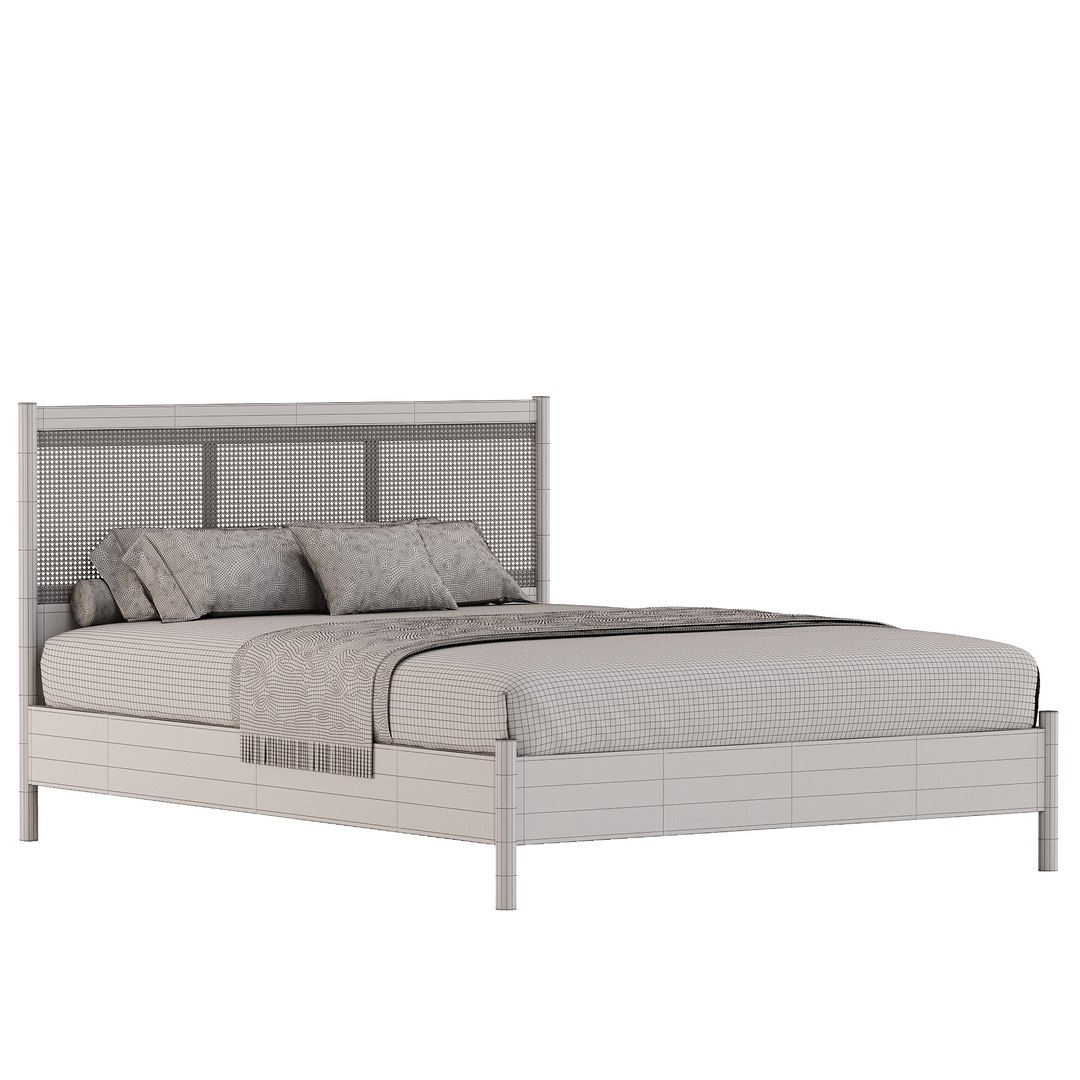 3D model Joybird Cleo Bed - TurboSquid 2175620