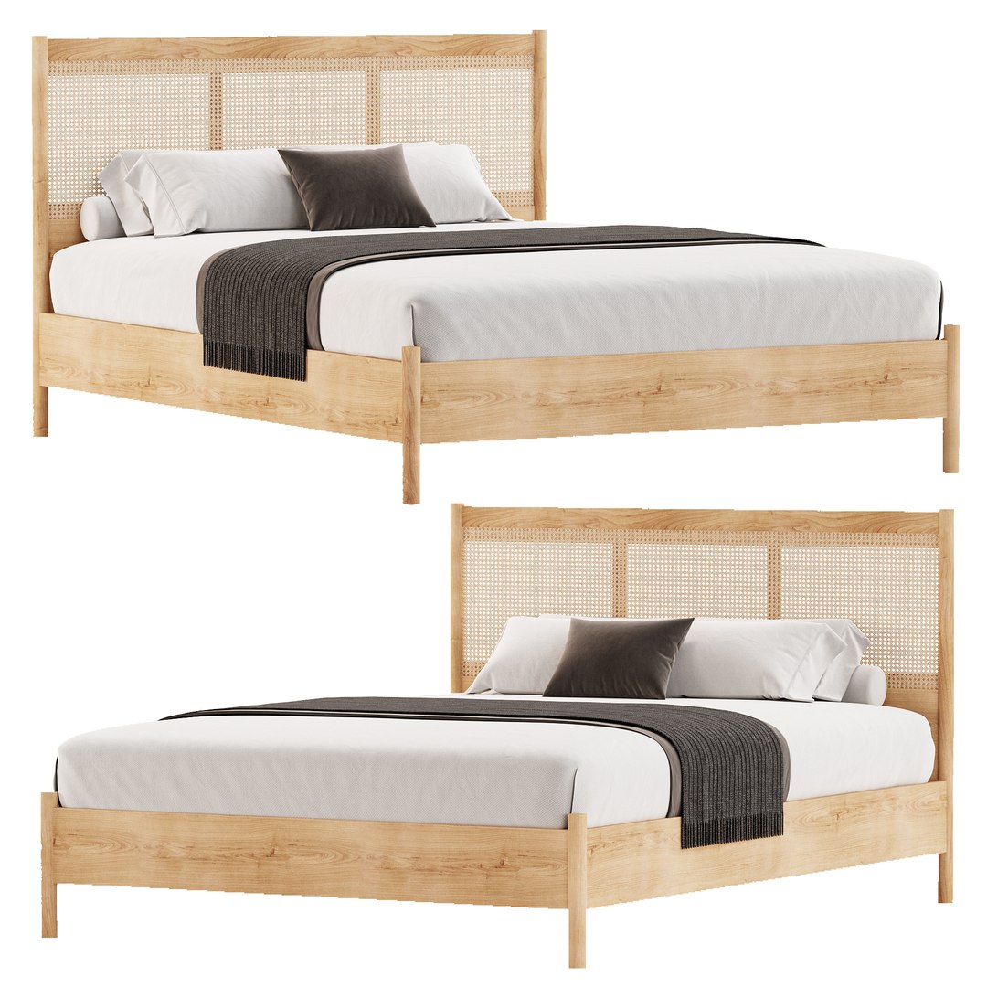 3D model Joybird Cleo Bed - TurboSquid 2175620