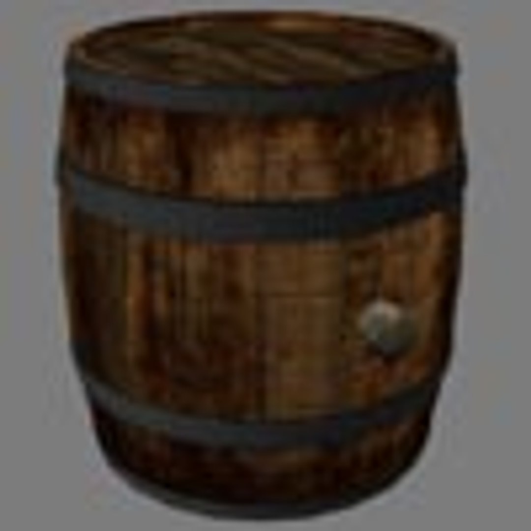 3d model barrel