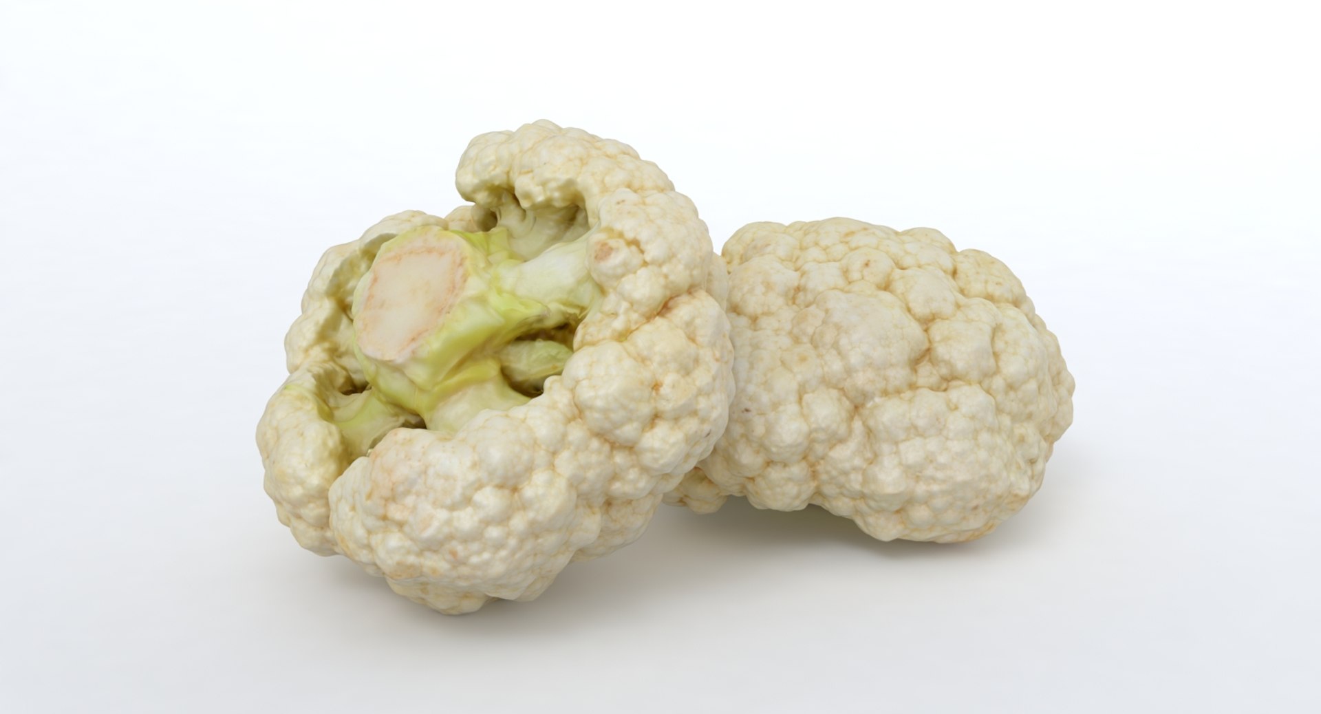3D Food Vegetable Cauliflower - TurboSquid 1605554