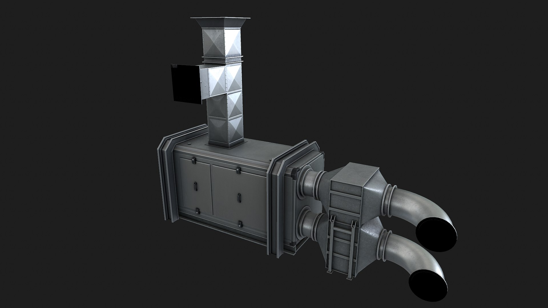 Air Handling Unit 3d Max