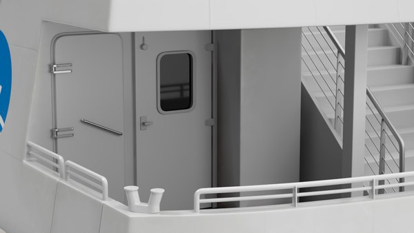 modelo 3d Ferry de pasajeros de Nueva York - TurboSquid 2260917